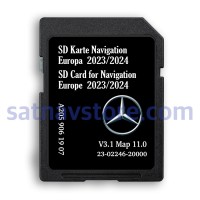 Mercedes NTG5.5 AUDIO 20 Navigation SD Card Map Update 2025 v12