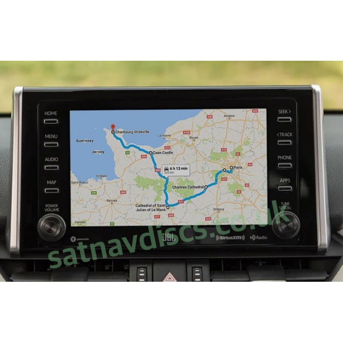 Toyota Touch 3 | Touch 2 with GO USB Navigation Map Update UK and ...
